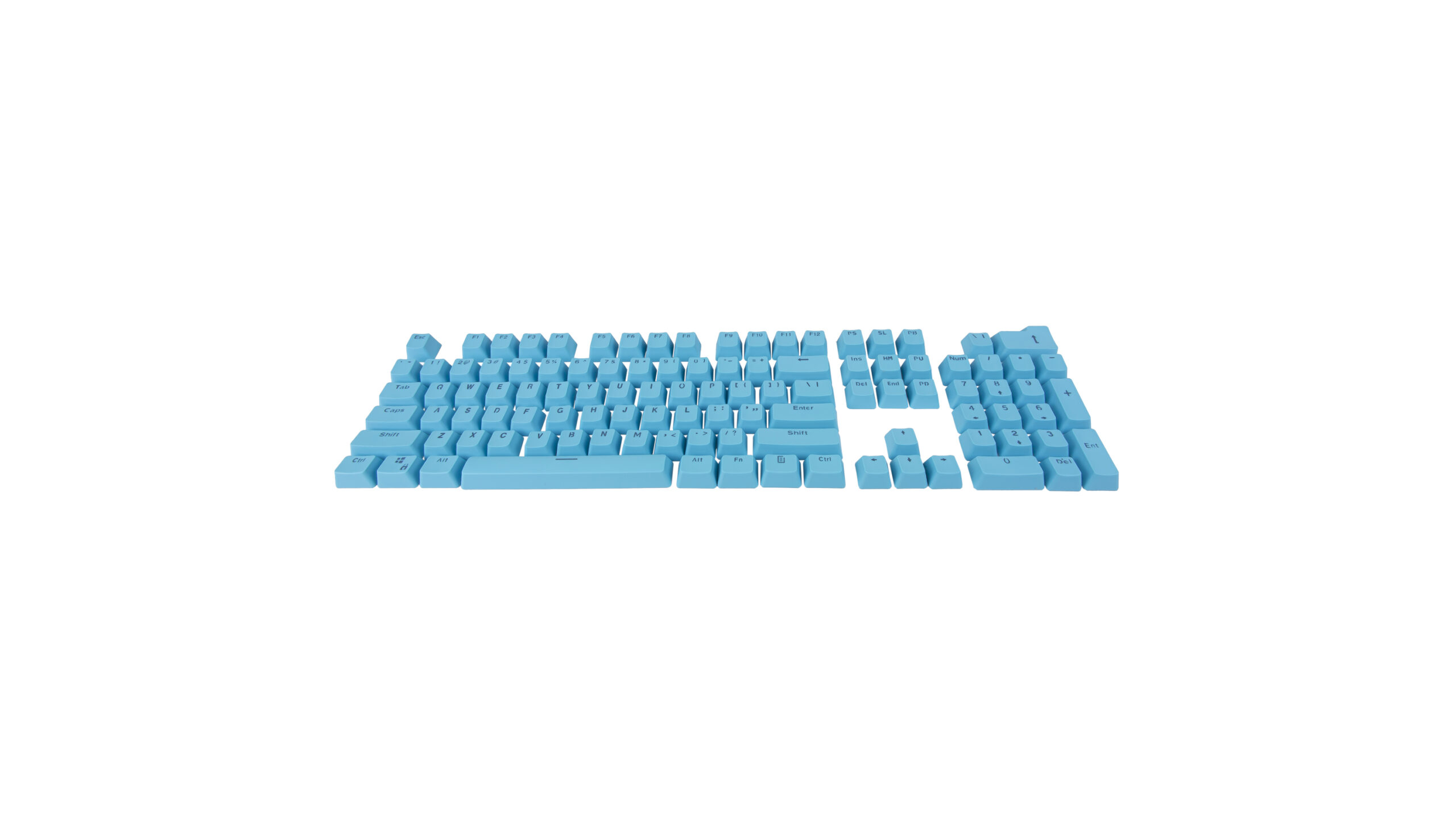 Blue Keycaps PBT Backlit 104 Key US | Reelag