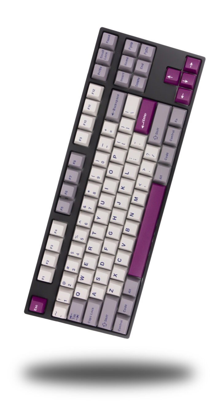 TKL87 Mechanical Keyboard - Lavender: For Gaming and Work | Reelag